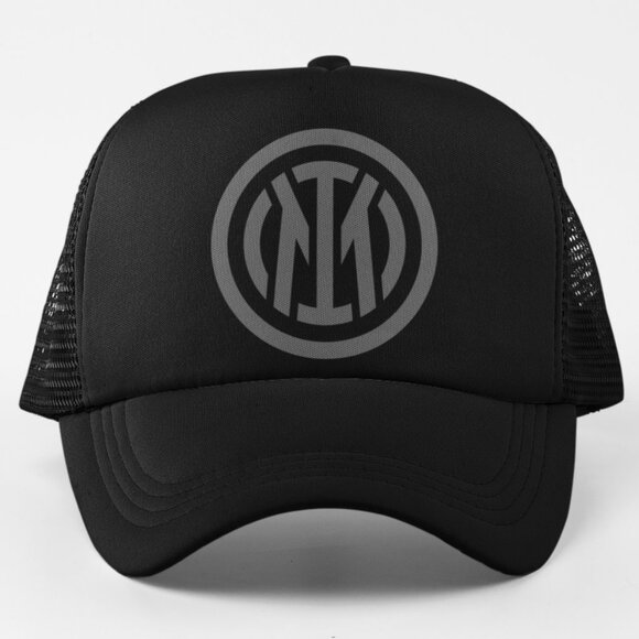 Accessories | New Inter Milan Tonal Logo Blackout Foam Trucker Mesh ...